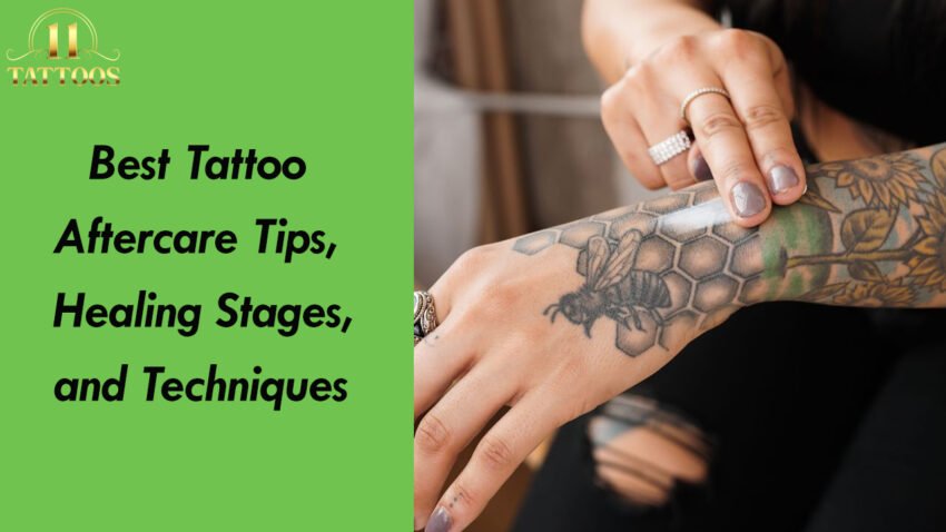 3 Best Tattoo Aftercare Tips Healing Stages And Techniques